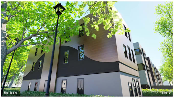 Draft, model and render your building in high quality by Theo_ngangmeni ...