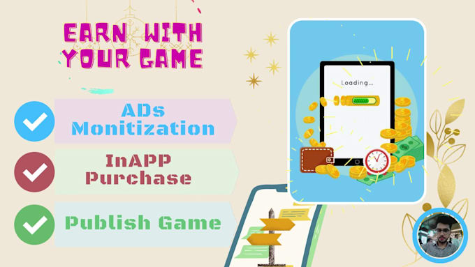 Integrate banner, interstitial, and rewarded ads in unity by Mehar042 ...