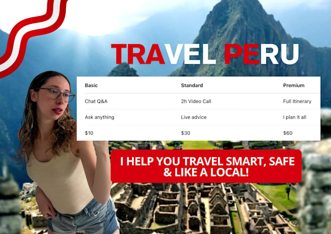 Be your travel guide in peru with real tips and support by ...