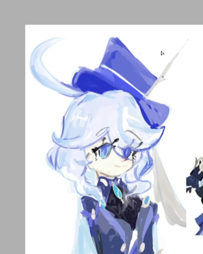 Draw in cartoon and anime style sketch and full art by Smokey_ok | Fiverr