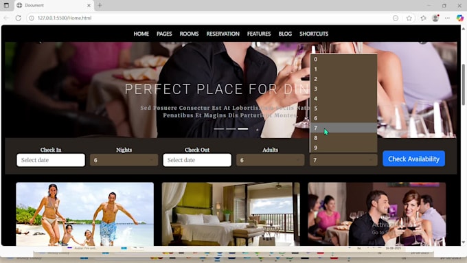 Create responsive website design with html css and bootstrap by Dinesh_kkk | Fiverr