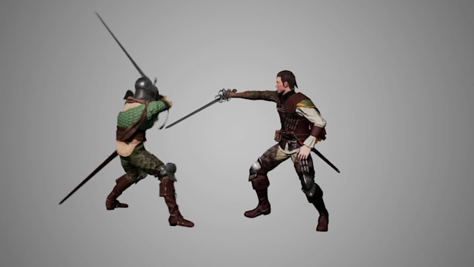 Unreal engine character animation,combat combo,ue5,blender animation retarget,ue by ...