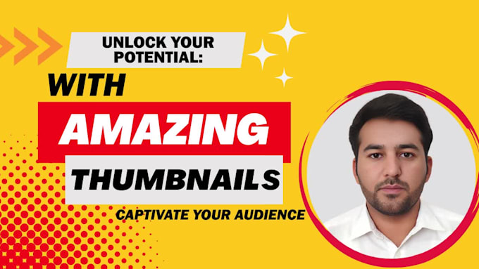 Design attention grabbing youtube thumbnails by Sajidullah363 | Fiverr