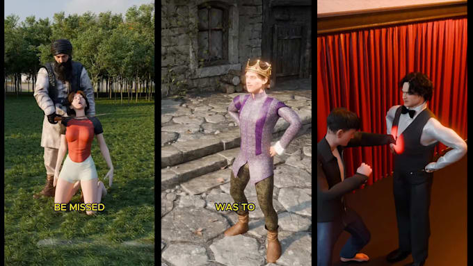 Create 3d animated short videos like zack d films, 3d short animated explainer by Temilite ...