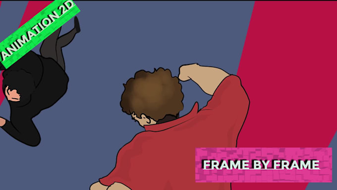 Animation 2d frame by frame mix puppet style by Grakxogka | Fiverr