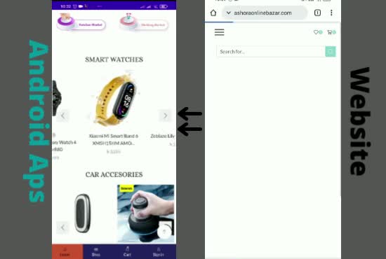 Convert web into android app in a bit by Onlinecenter240 | Fiverr