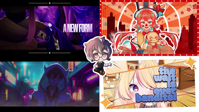 Create debut video and promotional video for vtuber by Clezworks | Fiverr