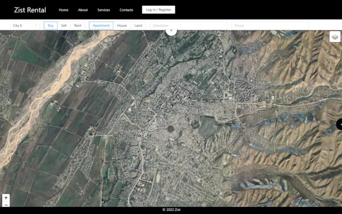 Do frontend development with react plus leaflet to map out by Jamskamol ...