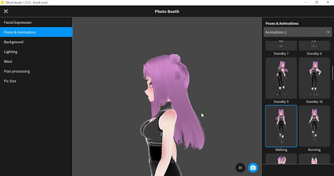 Convert live 2d vtuber model into 3d vroid or vrchat model by Meganthomass | Fiverr