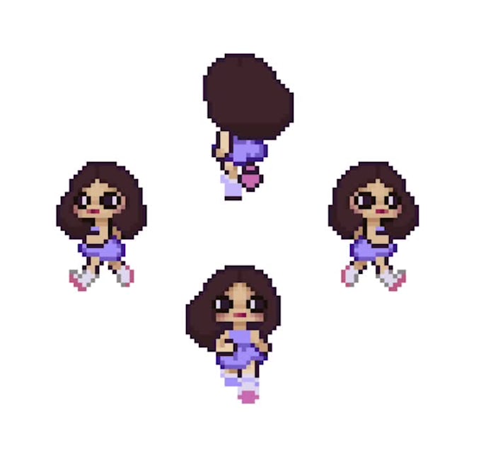 Design animated and static sprites for your project by Aurie__ | Fiverr