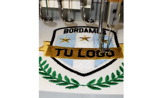 Digitize the embroidery of a complex design with the option of ...