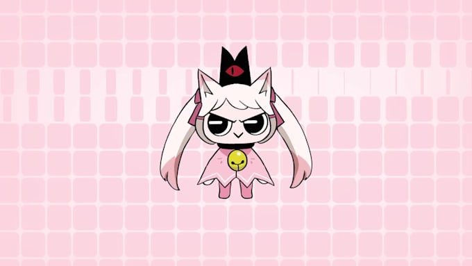 Create cult of lamb inspired chibi live2d png vtuber based of your ...