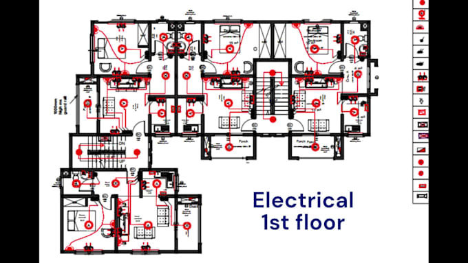 Mechanical and electrical drawings by Engmakumbi | Fiverr