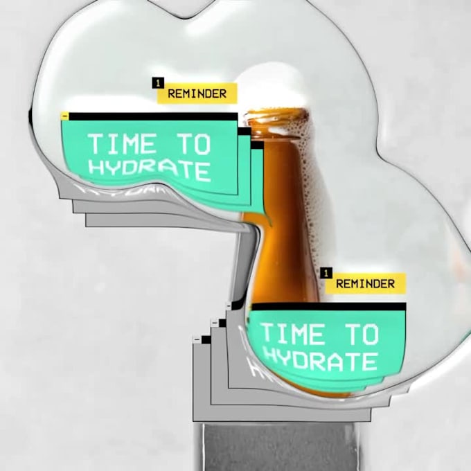 Do 3d beverage animation, beverage animation,3d bottle design, food ...