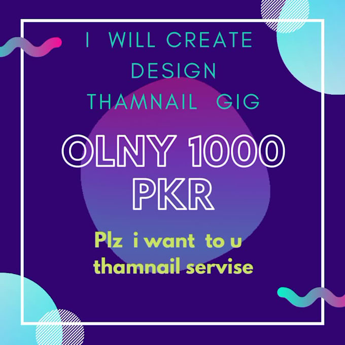 Create gigs thumbnail and cover image by Digitaltumnail1 | Fiverr