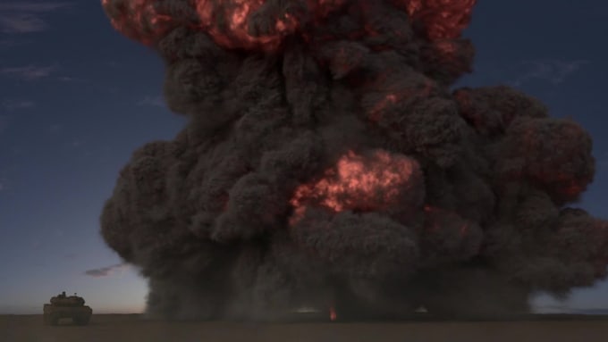 Make 3d fire simulation, fire vfx animation, 3d cgi animation ...