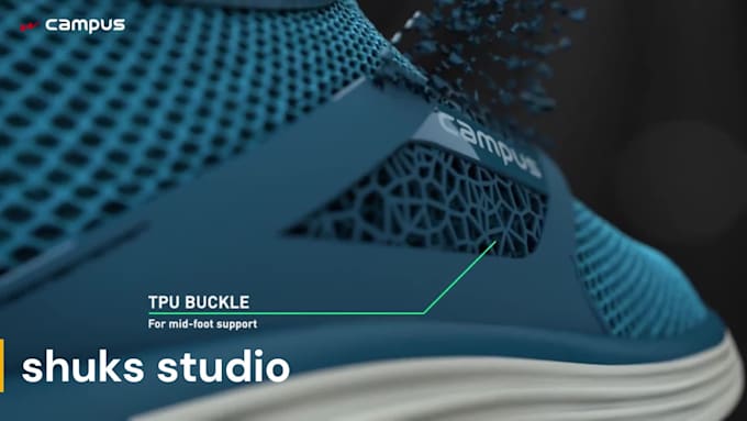 3d shoe animation 3d footwear animation blender by Flexicute | Fiverr