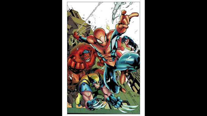 coloring videos marvel