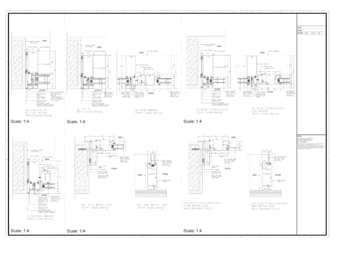 Draft a detailed shop drawings for construction projects by Mirahussein ...