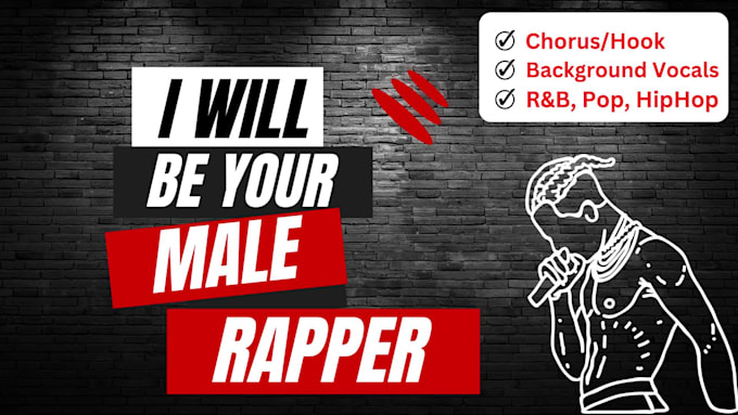 Be your male rapper by Gksupreme | Fiverr