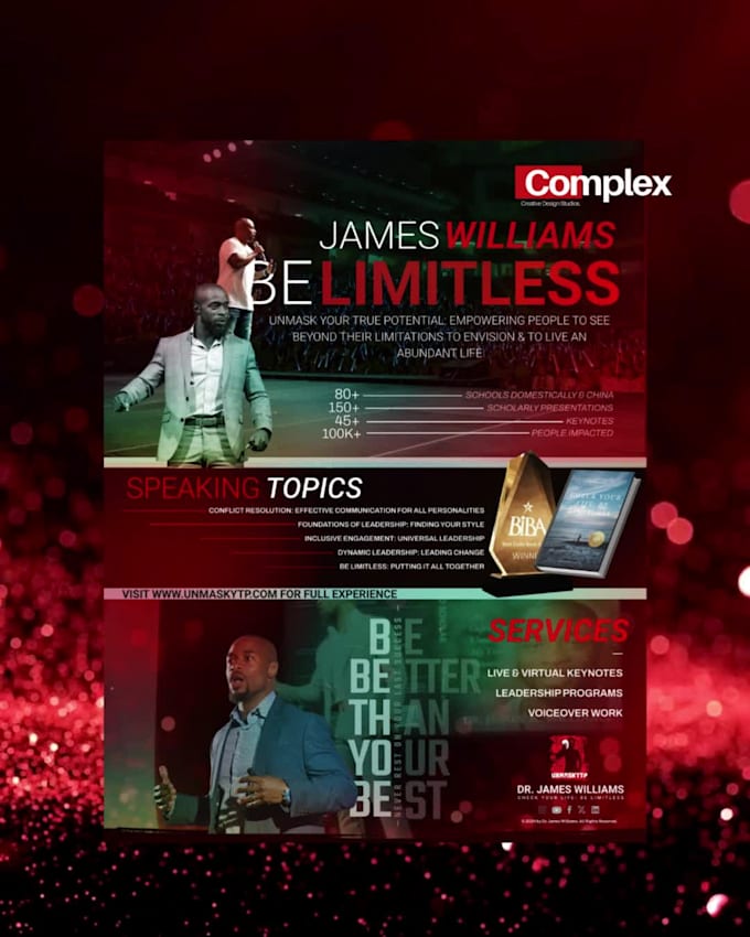 Design an industry ready epk one sheet by Complexcr8tv | Fiverr