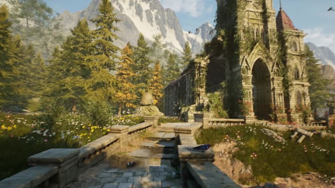 Create 3d Game Environment Metaverse Design Game Assert In Blender And
