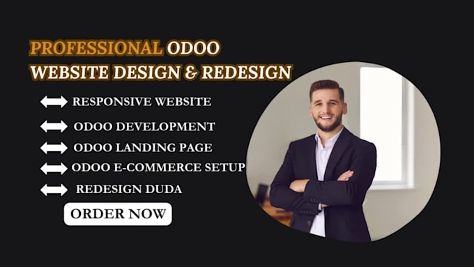 Design redesign odoo website, ecommerce customization odoo landing page by Jacobsmite | Fiverr