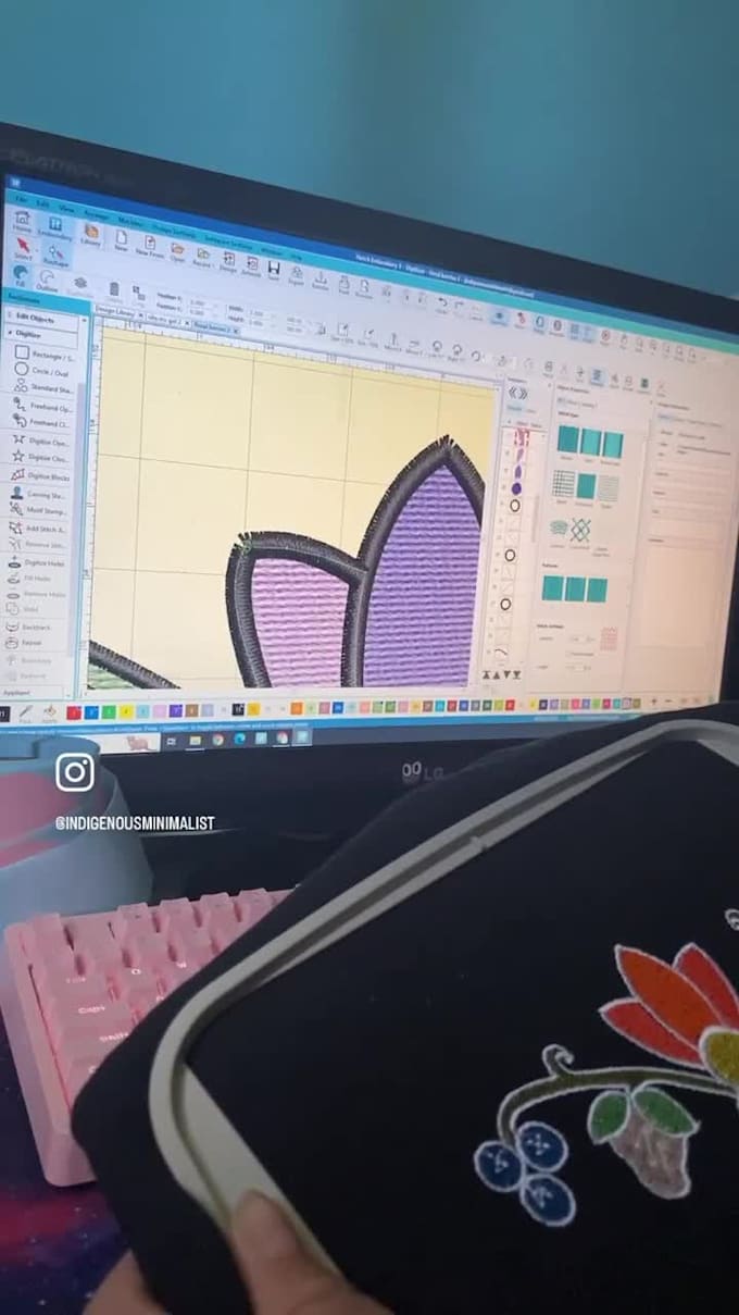 Digitize Your Embroidery Designs By Lululychee Fiverr