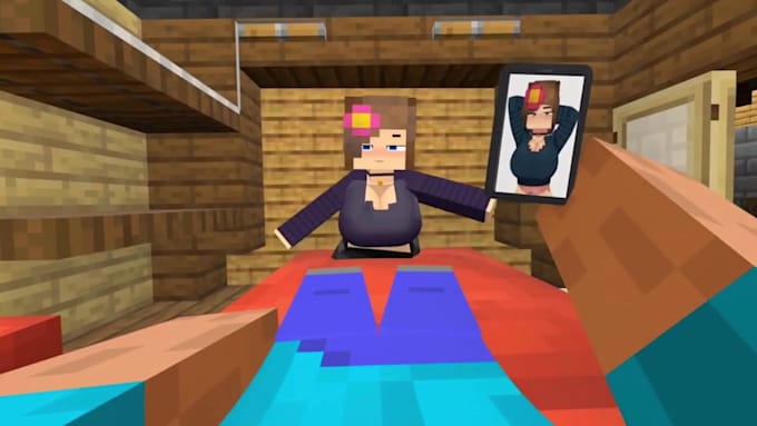 Make sfw and nsfw minecraft animation by Temmjah | Fiverr