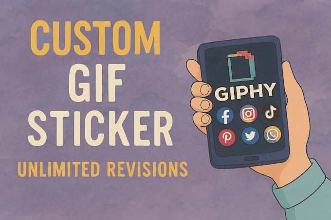 Create animated gifs for giphy and instagram by Ertuxess | Fiverr