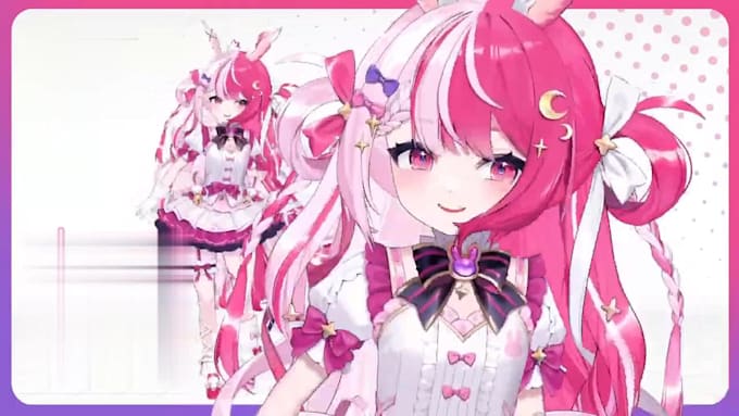 Model anime vtuber, vtuber rig, model live2d showcase, 2d vtuber model ...
