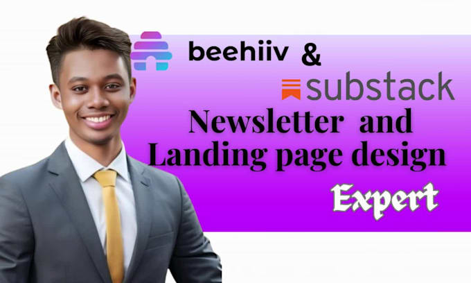 Draft substack and beehiiv creative email newsletter template by Reigndigital | Fiverr