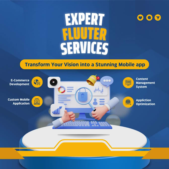 Do custom flutter app development services by Arslanashraf448 | Fiverr