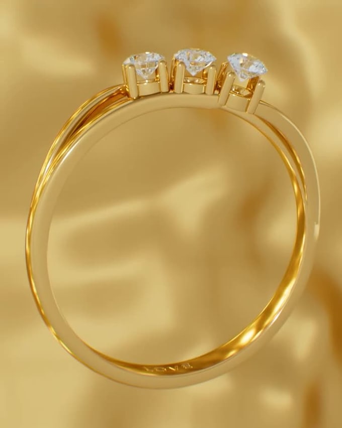 Create realistic 3d jewelry model, 3d jewelry design, 3d jewelry ...