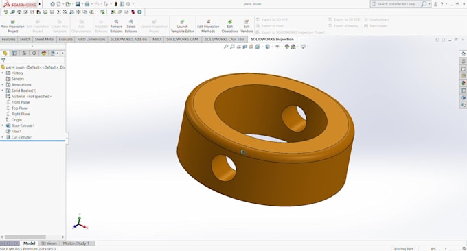 Do 3d cad modeling, cad drawing, simulation in solidworks by Sujitv0808 ...