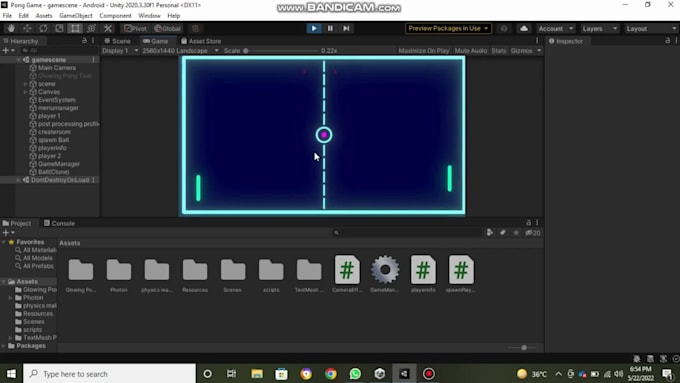 Do unity 2d game development for you by Baigusman12 | Fiverr