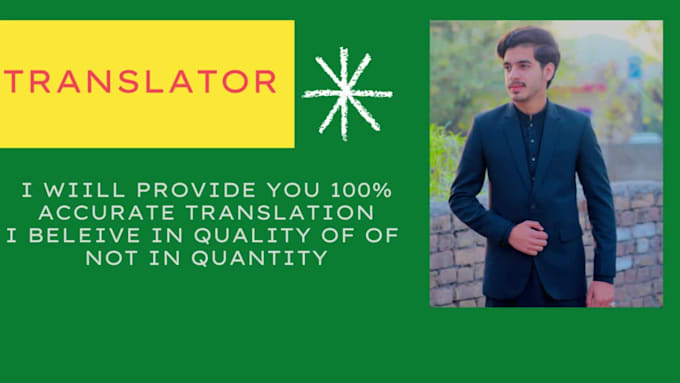 Translate your scripts according to your need by Hammad_sagheer1 | Fiverr