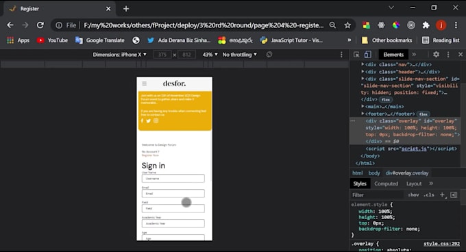 Convert img, figma, psd, xd, pdf responsive html css by Dilumts | Fiverr