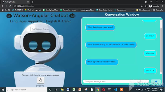 Create chatbot for all types of business by Sarc007 | Fiverr