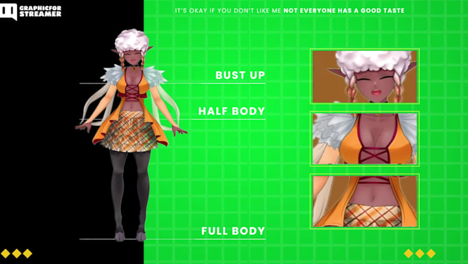 Design distinctive live2d non human vtuber models for a unique digital presence by G4streamer ...