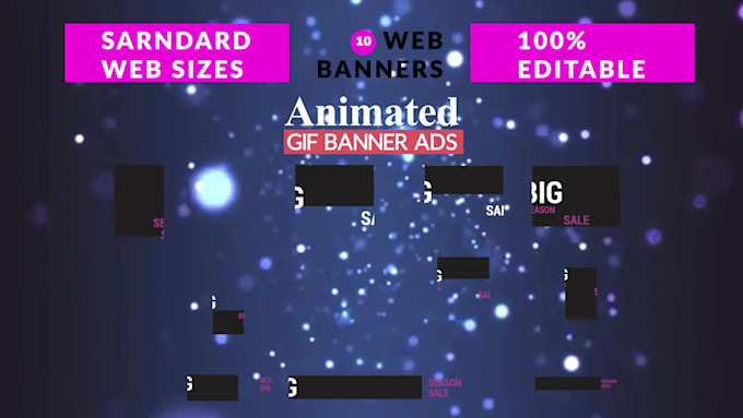 Design gif animated banner and animated gif ads by Sohelfreelance | Fiverr