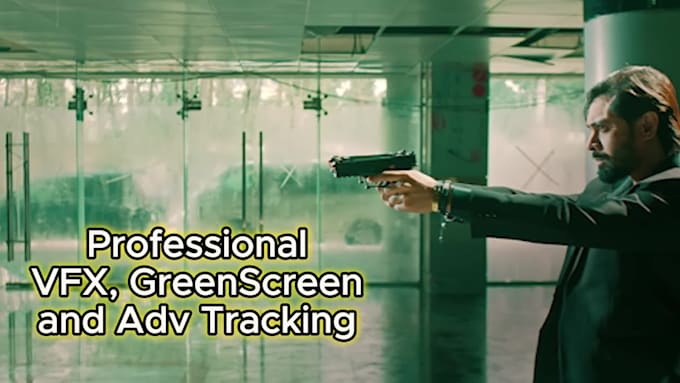 Do vfx cleanup, motion tracking, and green screen replacement by ...