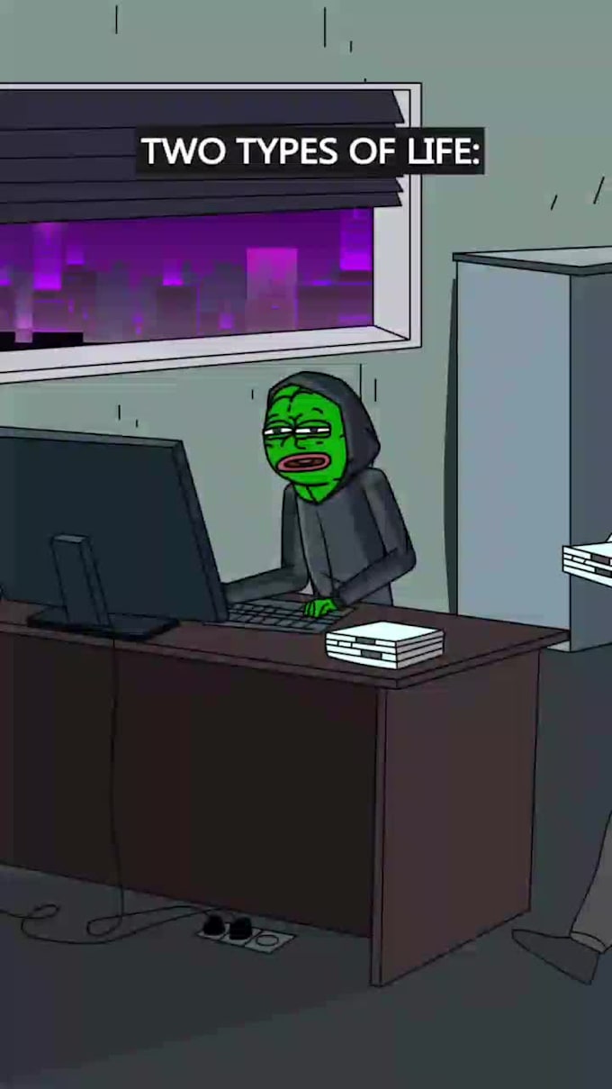 Create 2d memecoin video,solana character,meme video,viral meme ,solana ...