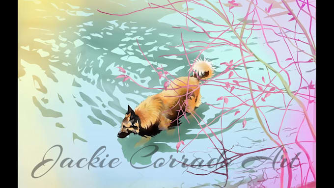 Draw your dogs portrait or full body dog drawings by Bergeracdesign ...