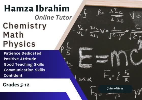Be your math and science subjects tutor for grade 1 to 12 by Hamza7864 ...