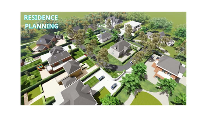 Design, render 3d and make animation video of siteplan, masterplan, urban design by Lml212 | Fiverr