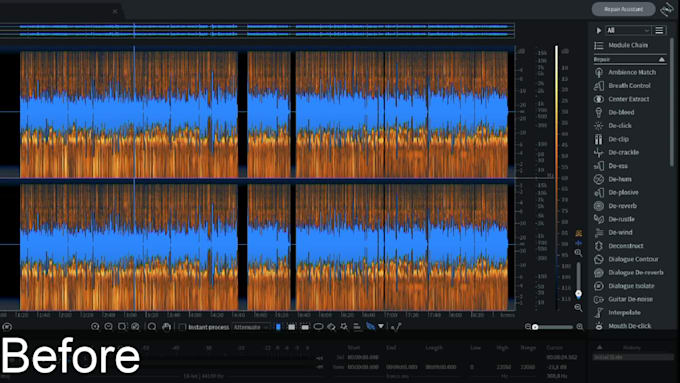 Clean up, remove noise and enhance your any audio by Vlad_annenkov | Fiverr