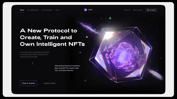 Develop 3d animated webflow website with threejs reactjs webgl opengl ...