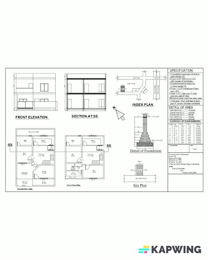 Design autocad 2d floor plan interior and exterior design by Akbar ...
