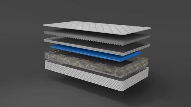 Do mattress animation, 3d mattress, 3d interior design, 3d product ...